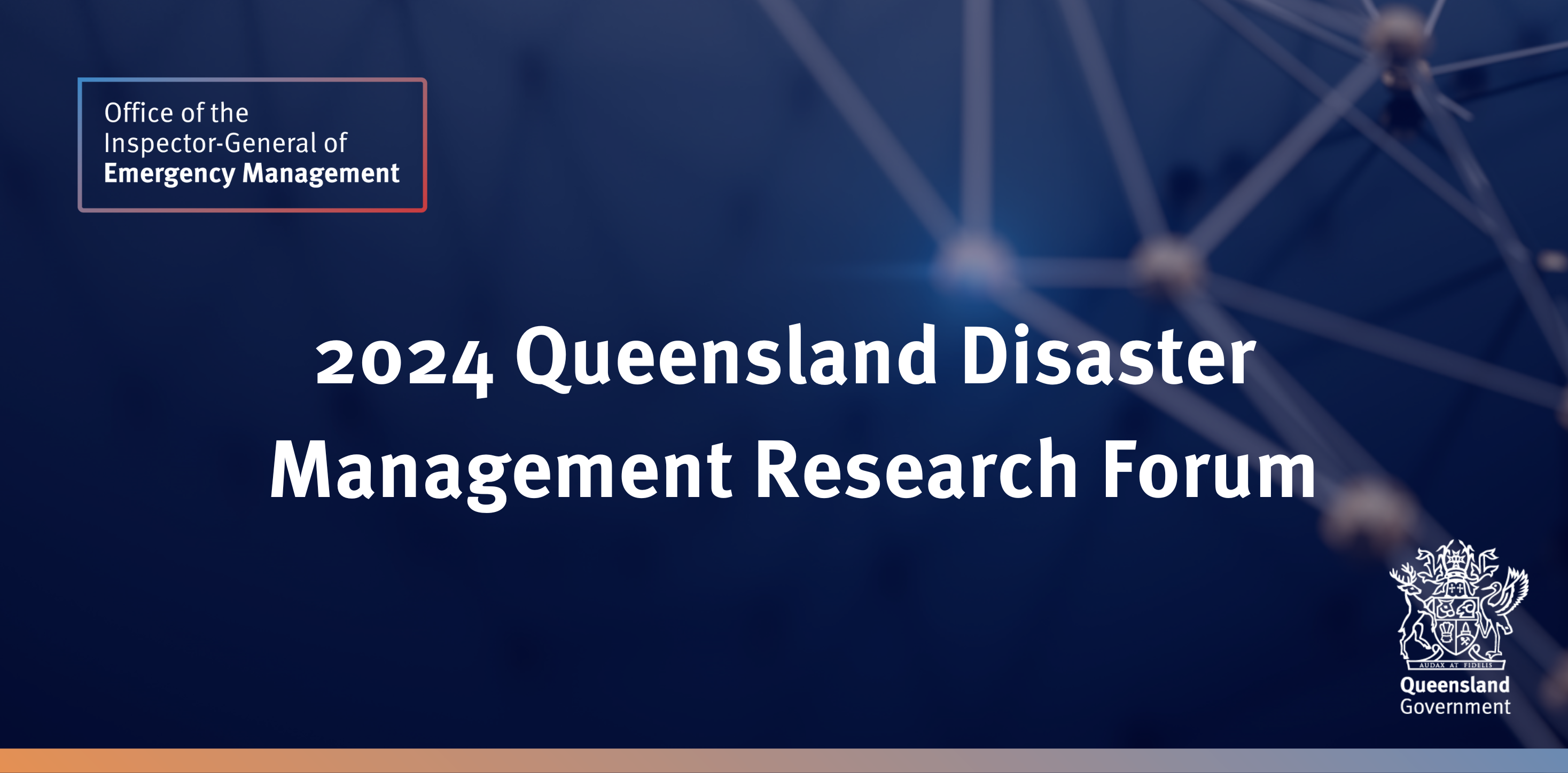 2024 Queensland Disaster Management Research Forum | IGEM